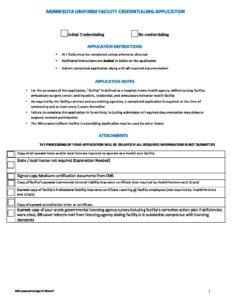 MN Uniform Facility Credentialing Application 2018 (002) - Minnesota ...